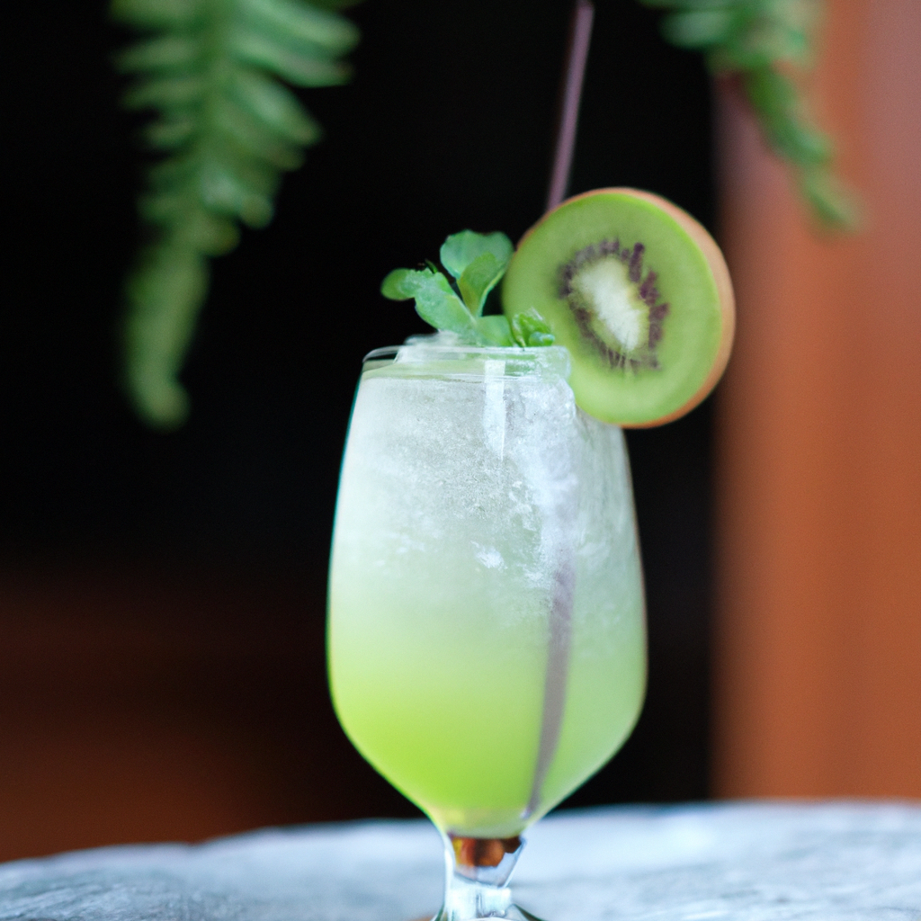 Mocktail Kiwi Spritzer - Mocktail Rezepte