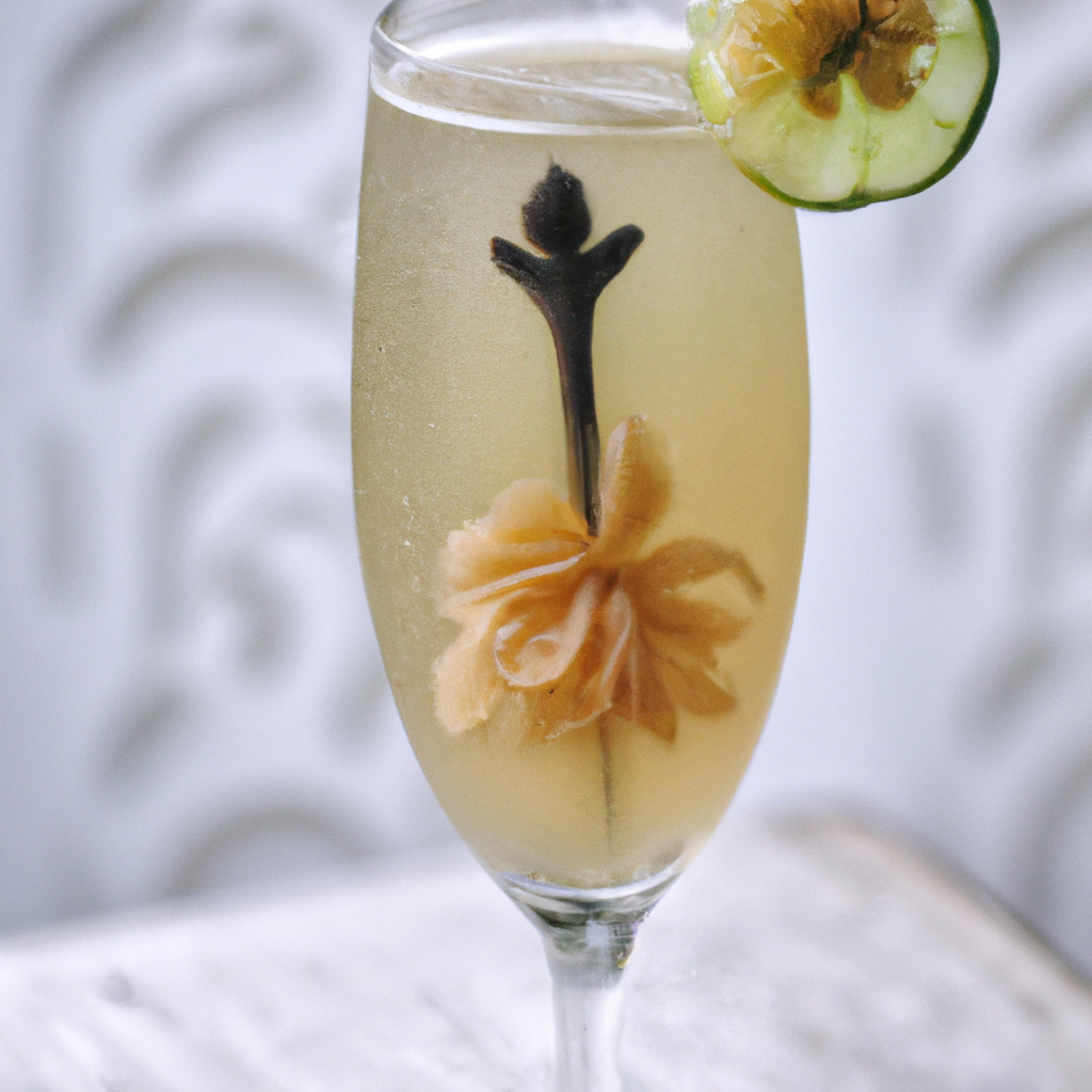 Cardamom Pear Elixir Mocktail (Rezept)