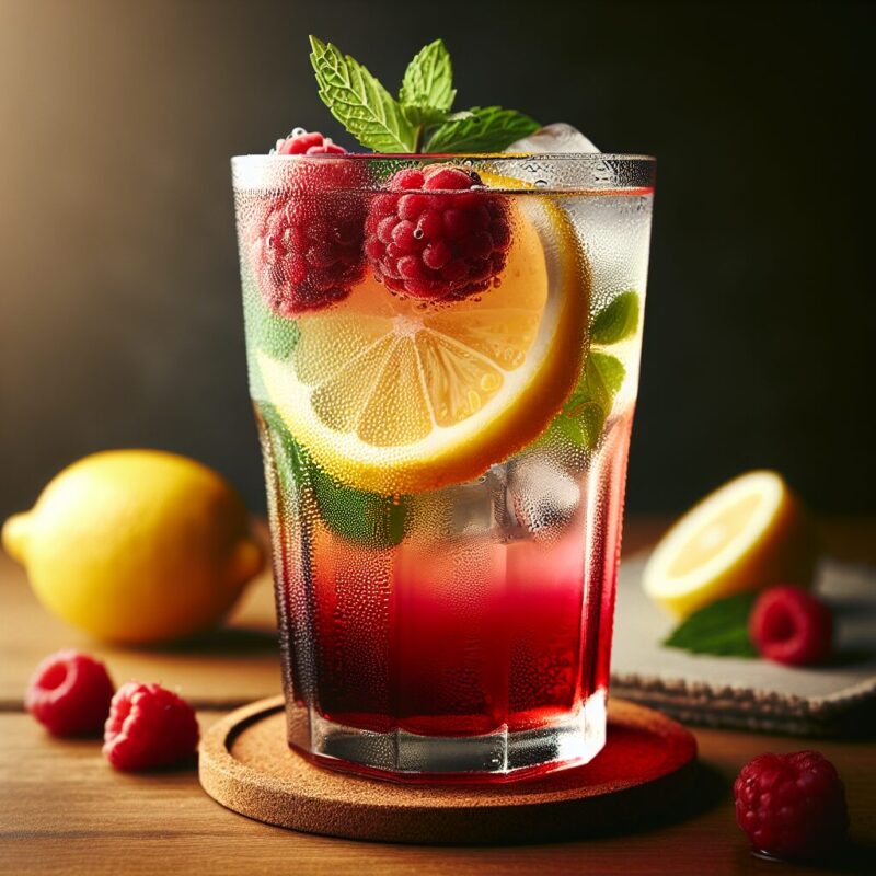 Berry Lemon Splash Mocktail (Rezept)
