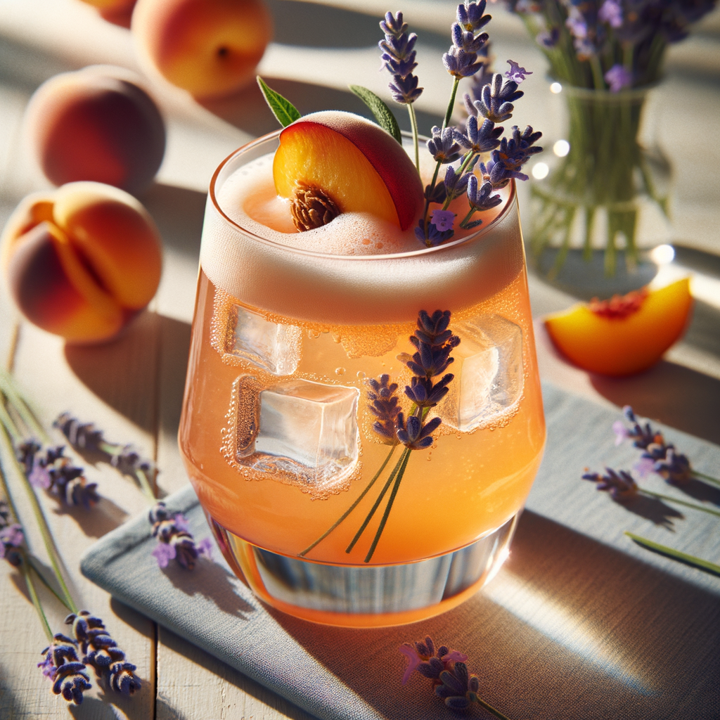 Blueberry Lavender Fizz Mocktail (Rezept)