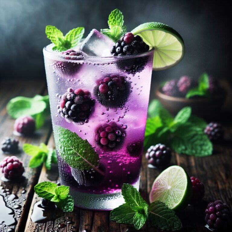 Blackberry Lemon Quencher Mocktail (Rezept)