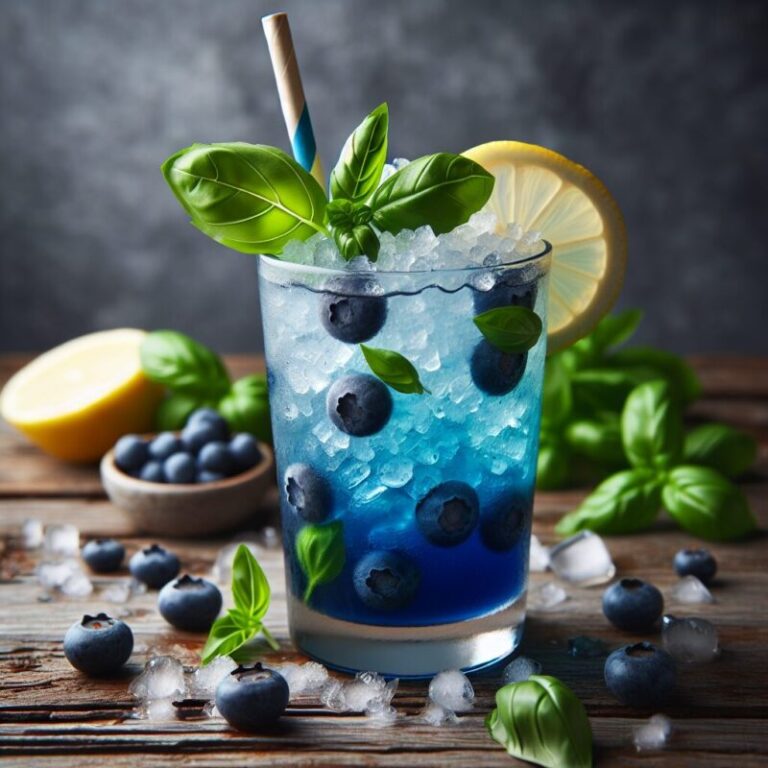 Blueberry Ginger Refresher Mocktail (Rezept)