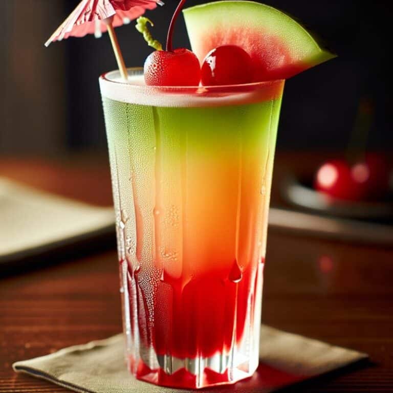 Mango Melon Refresher Mocktail (Rezept)