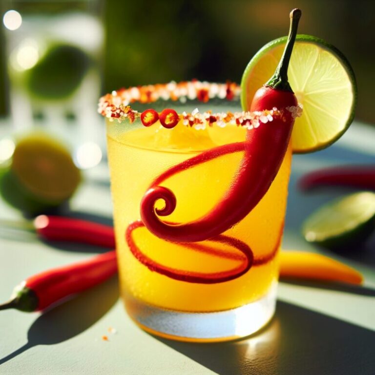 Mango Chili Fizz Mocktail (Rezept)