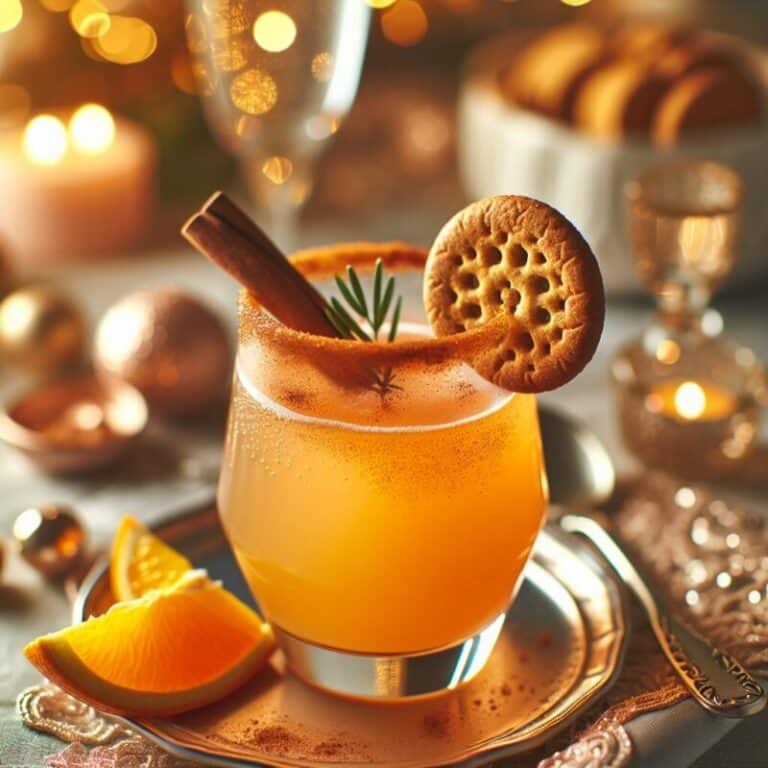 Cinnamon Orange Splash Mocktail (Rezept)