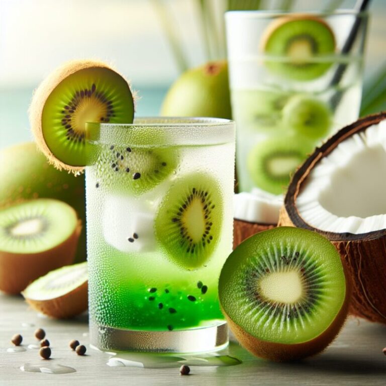 Kiwi Melon Splash Mocktail (Rezept)