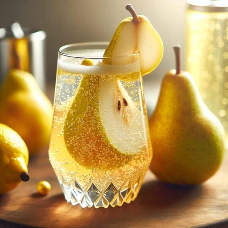 Pear Lemon Delight Mocktail (Rezept)