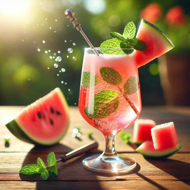 Clementine Mint Fizz Mocktail (Rezept)