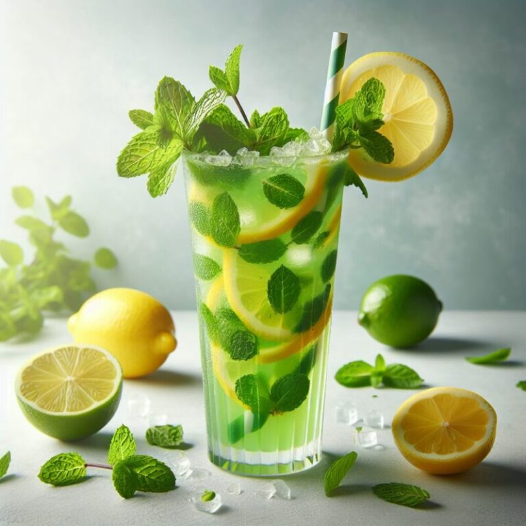 Cucumber Lemon Quencher Mocktail (Rezept)