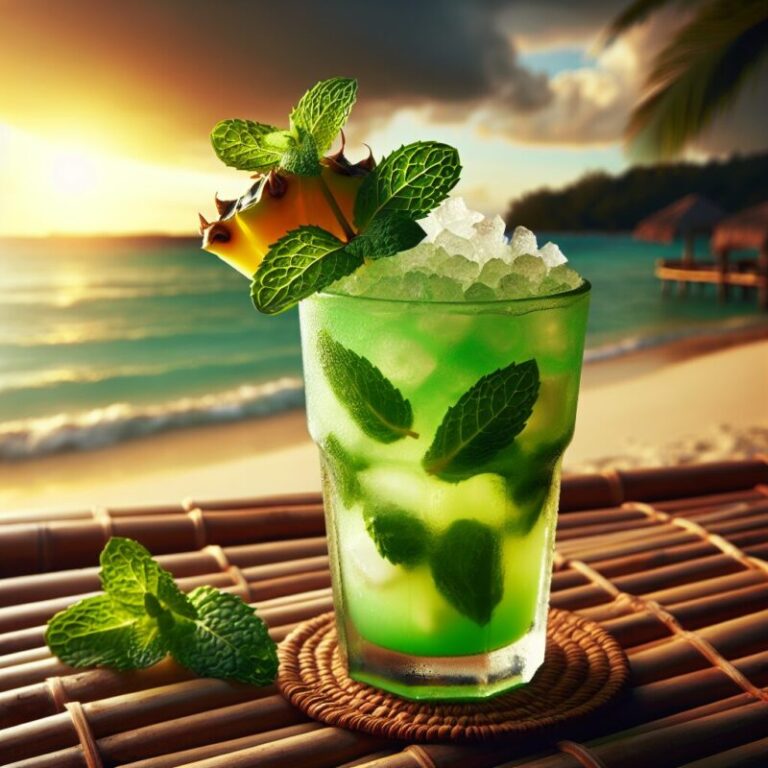 Tropical Mango Cooler Mocktail (Rezept)