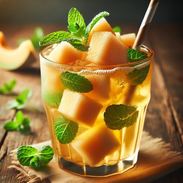Mango Melon Refresher Mocktail (Rezept)