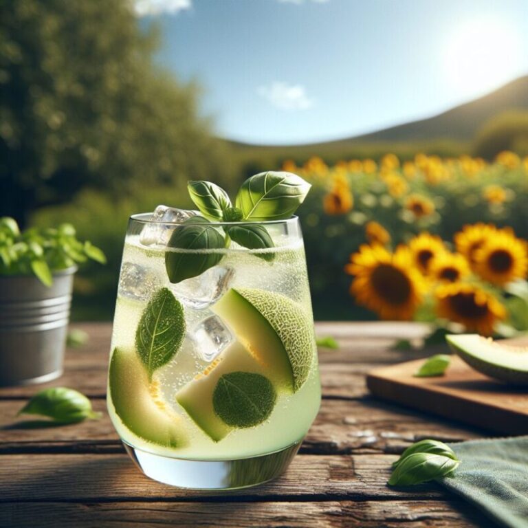 Honeydew Lemon Quencher Mocktail (Rezept)