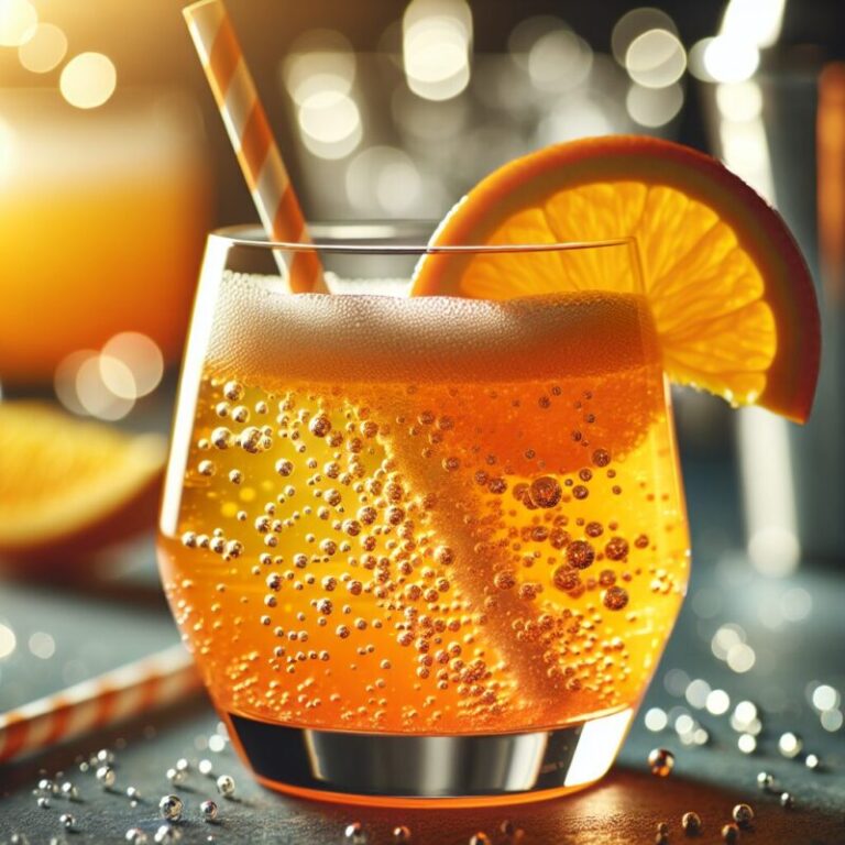 Clementine Mint Fizz Mocktail (Rezept)