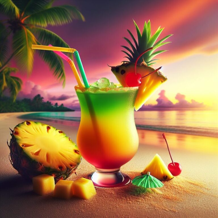 Tropical Mango Cooler Mocktail (Rezept)