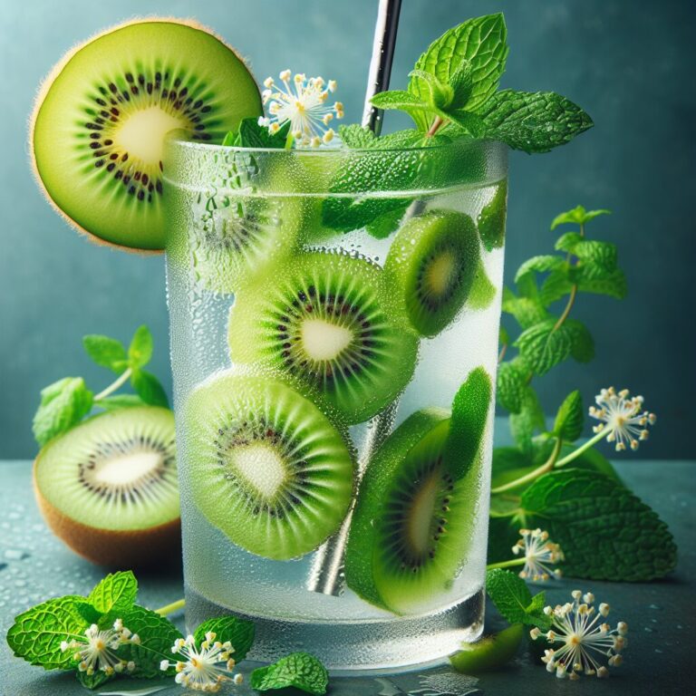 Tropical Kiwi Splash Mocktail (Rezept)