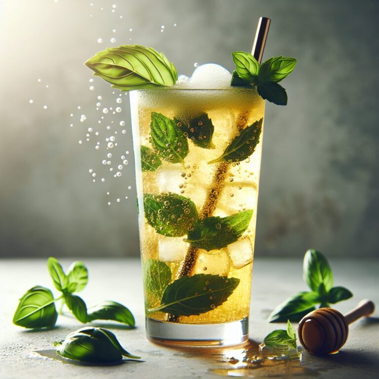 Honey Ginger Limeade Mocktail (Rezept)