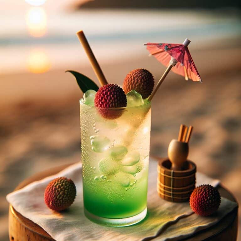 Green Apple Fizz Mocktail (Rezept)