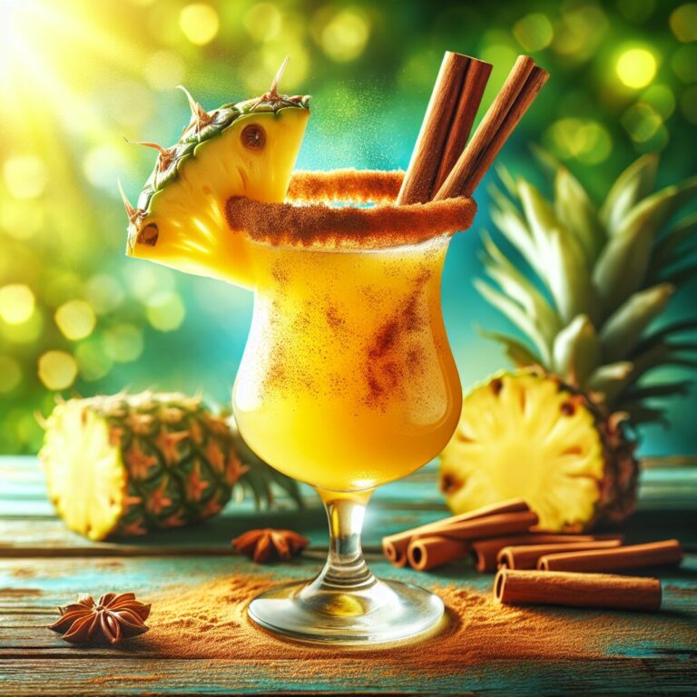 Cinnamon Apple Sparkler Mocktail (Rezept)