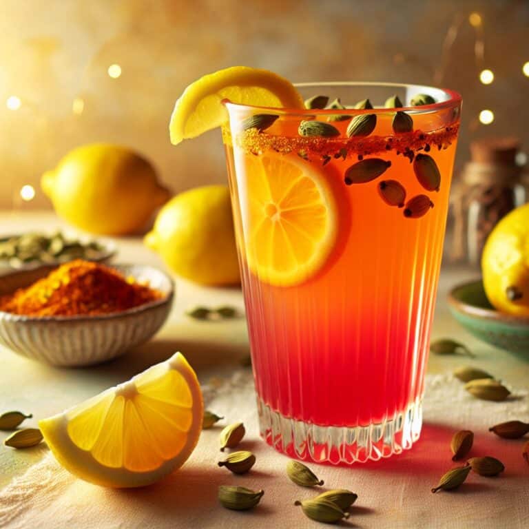 Saffron Orange Bliss Mocktail (Rezept)
