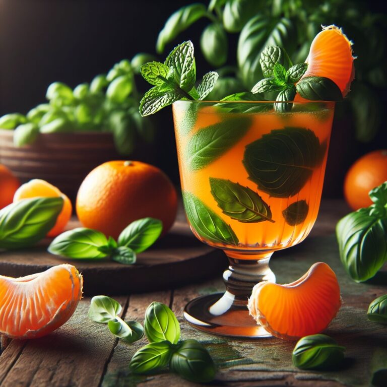 Lime Basil Elixir Mocktail (Rezept)