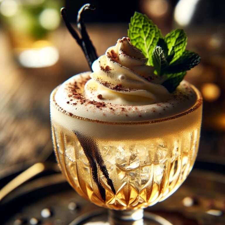 Vanilla Chai Sparkle Mocktail (Rezept)
