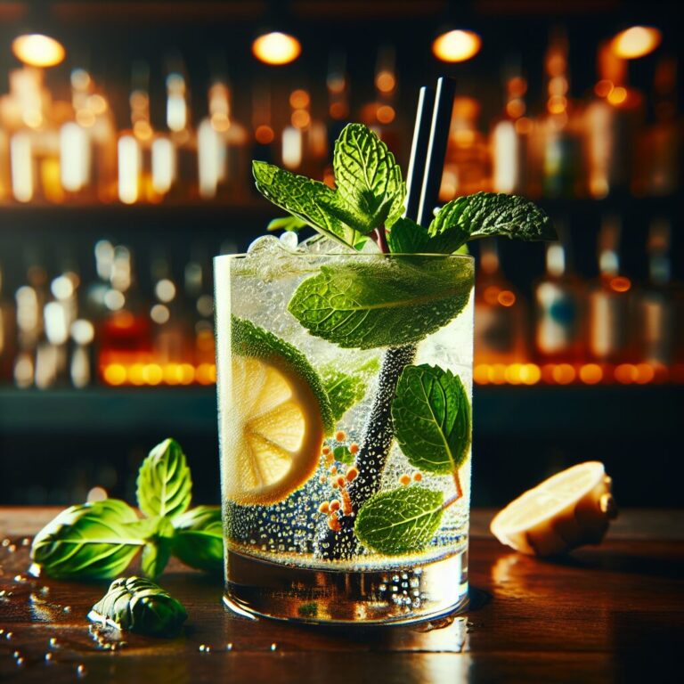 Yuzu Mint Lime Bliss Mocktail (Rezept)